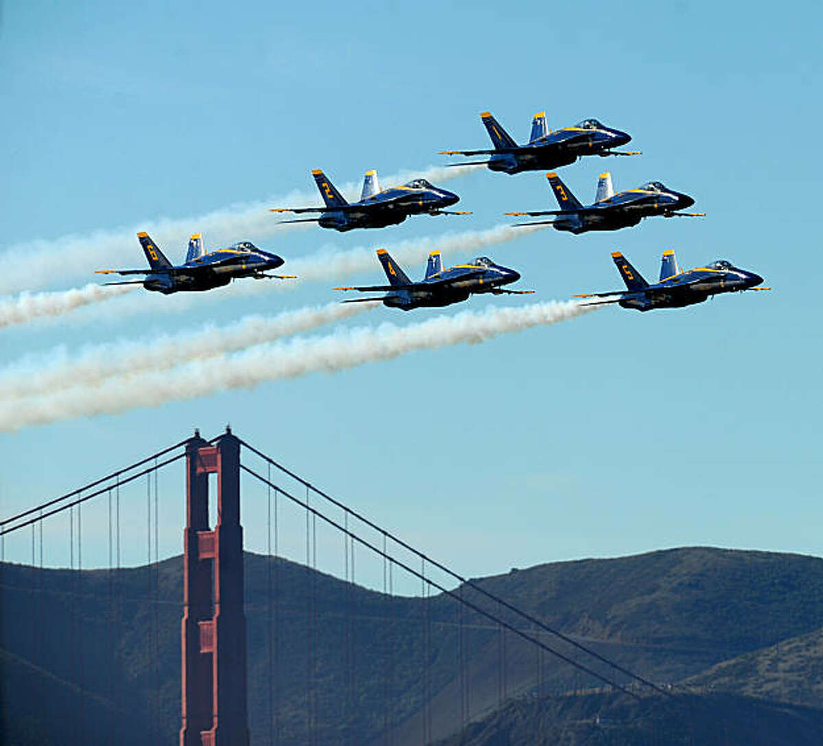 Clear skies in store for Fleet Week, Blue Angels