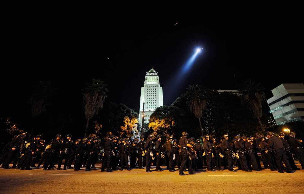 LAPD raids Occupy LA camp