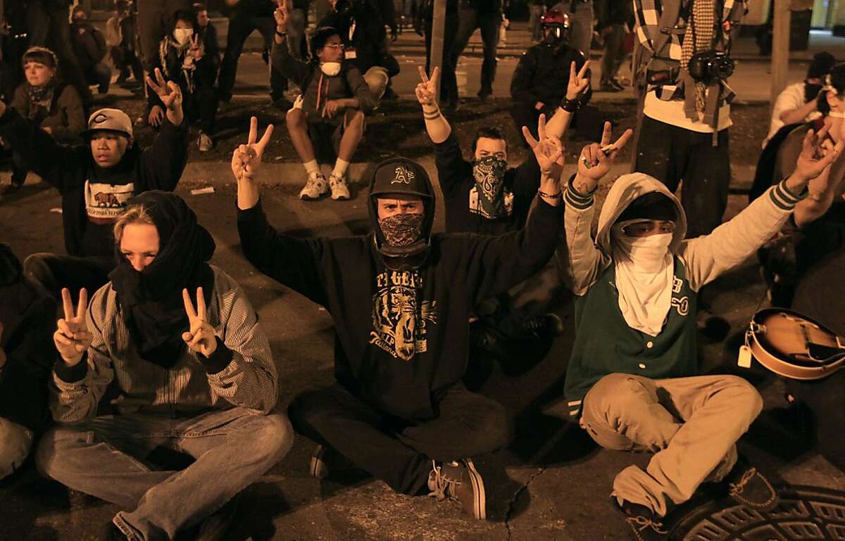 Occupy strike descends into chaos