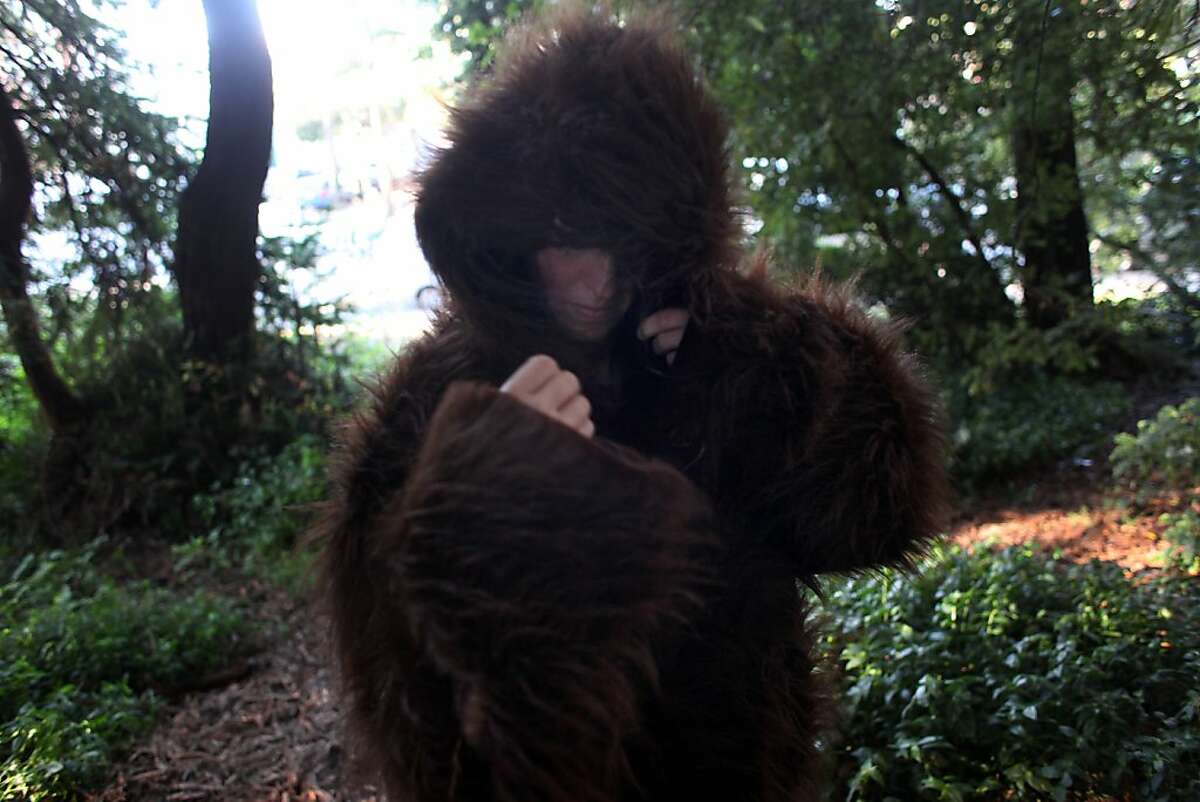 Bigfoot in the park a work of participatory art