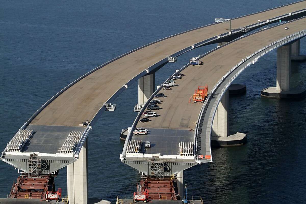 New piece connects Bay Bridge span