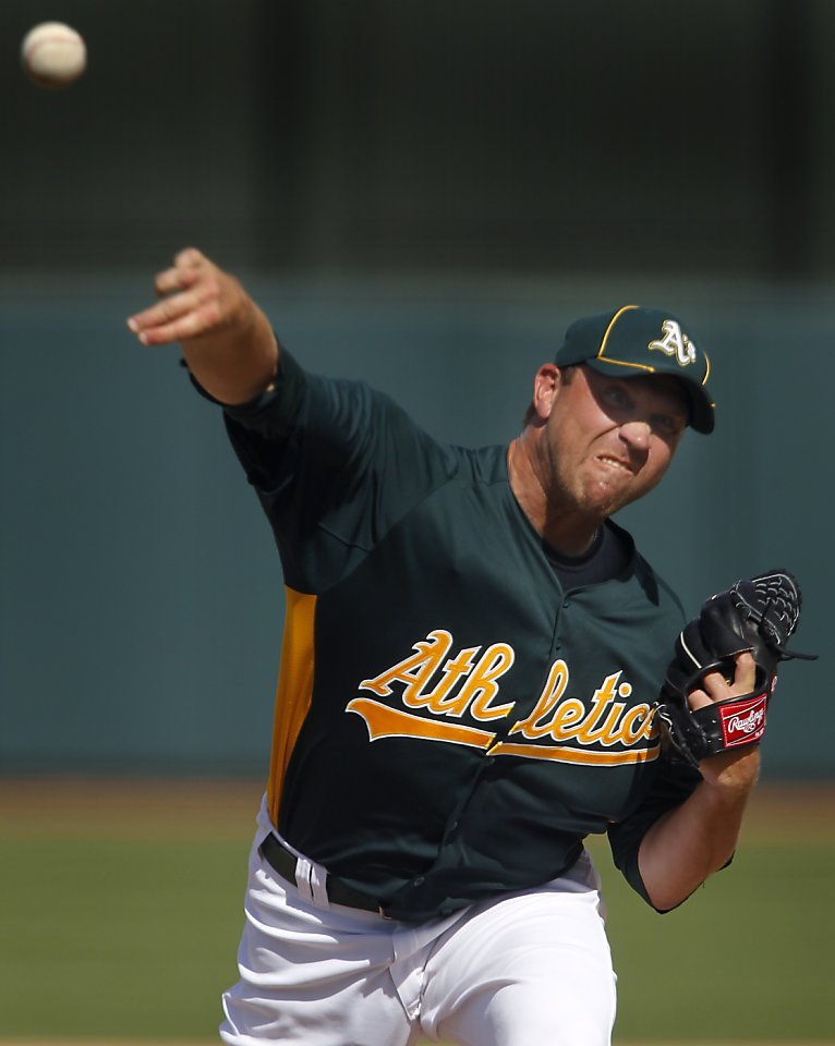 A's release reliever Michael Wuertz