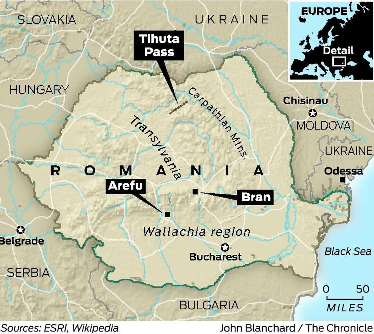 Amid myths, in search of Dracula's real castle