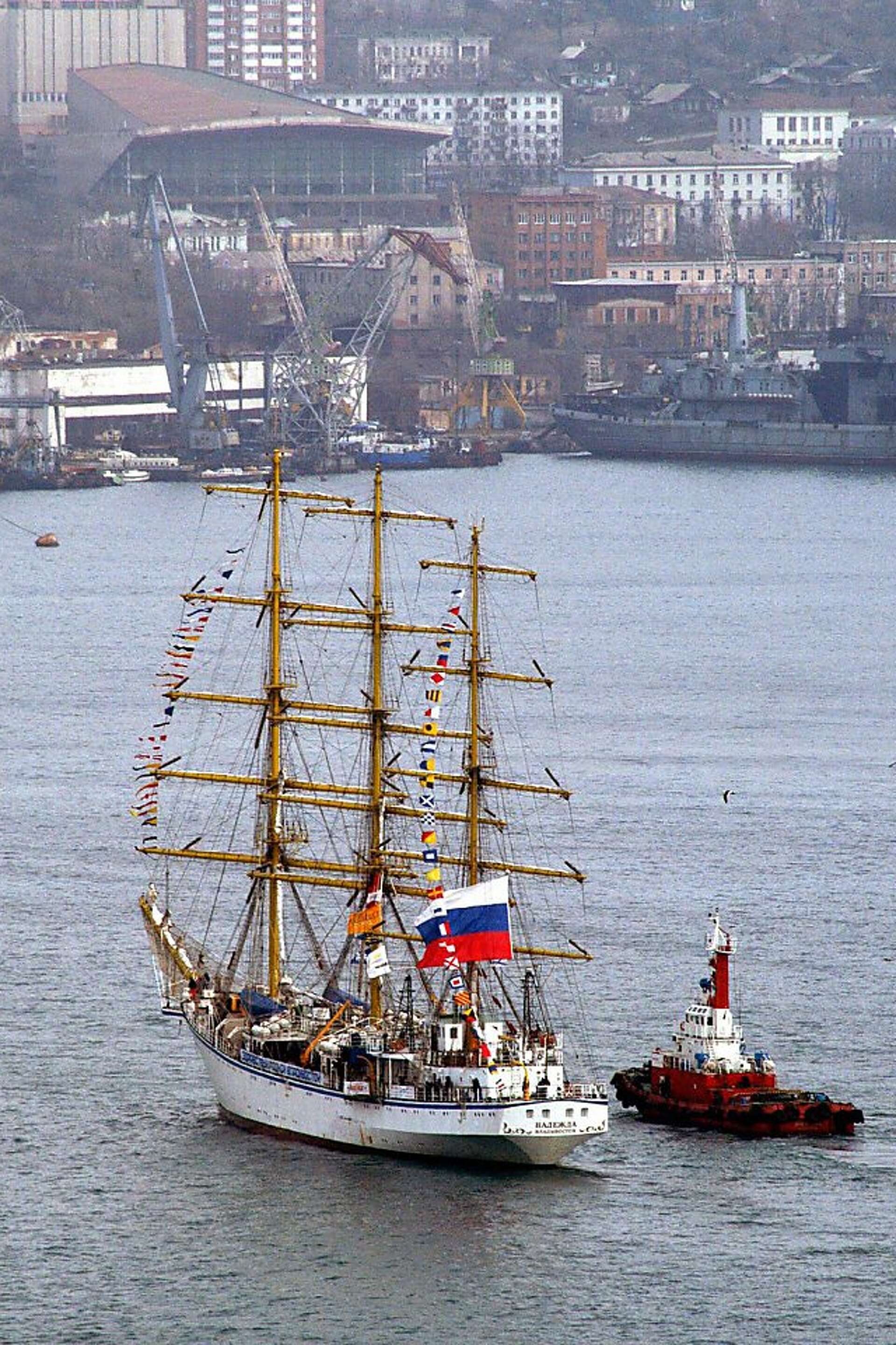 Dispute keeps Russian sailing ship out of S.F.