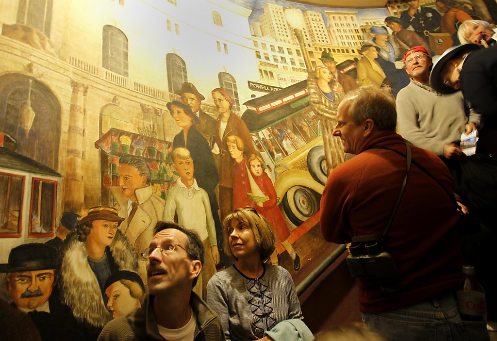 Depression-era Coit Tower murals need touch-up