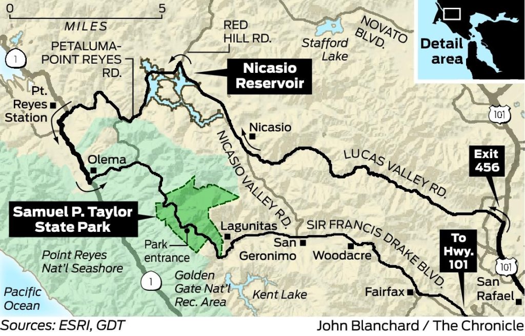 SUNDAY DRIVE: MARIN'S NICASIO LOOP