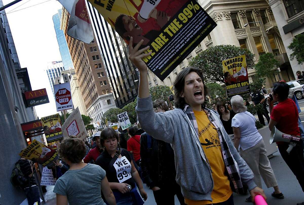 S.F.'s Wells Fargo target of antibank protest