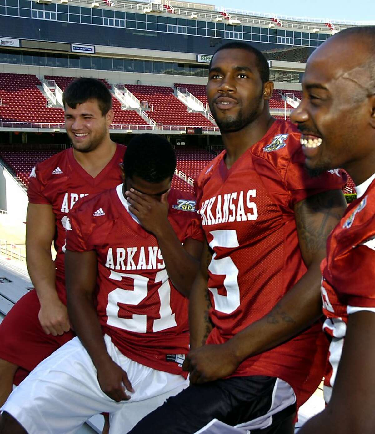 Arkansas' 2007 backfield excelling in NFL