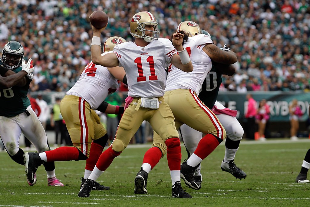 Alex Smith becomes more efficient QB for 49ers