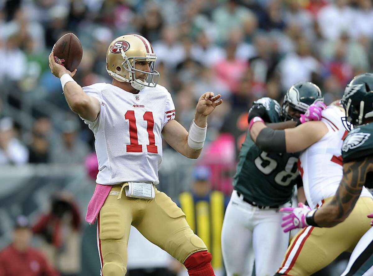 Alex Smith becomes more efficient QB for 49ers