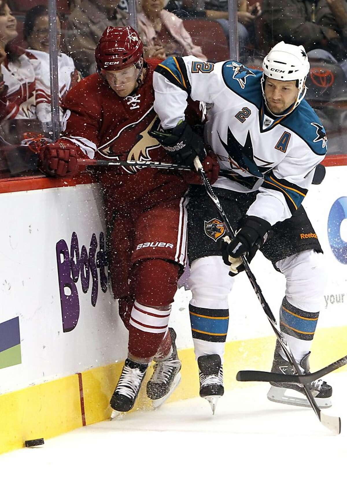 Sharks lose preseason finale to Phoenix