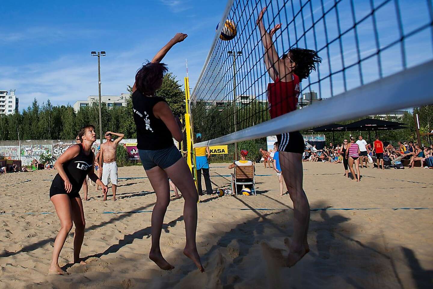 Sand and the city: Berlin's urban beach scene