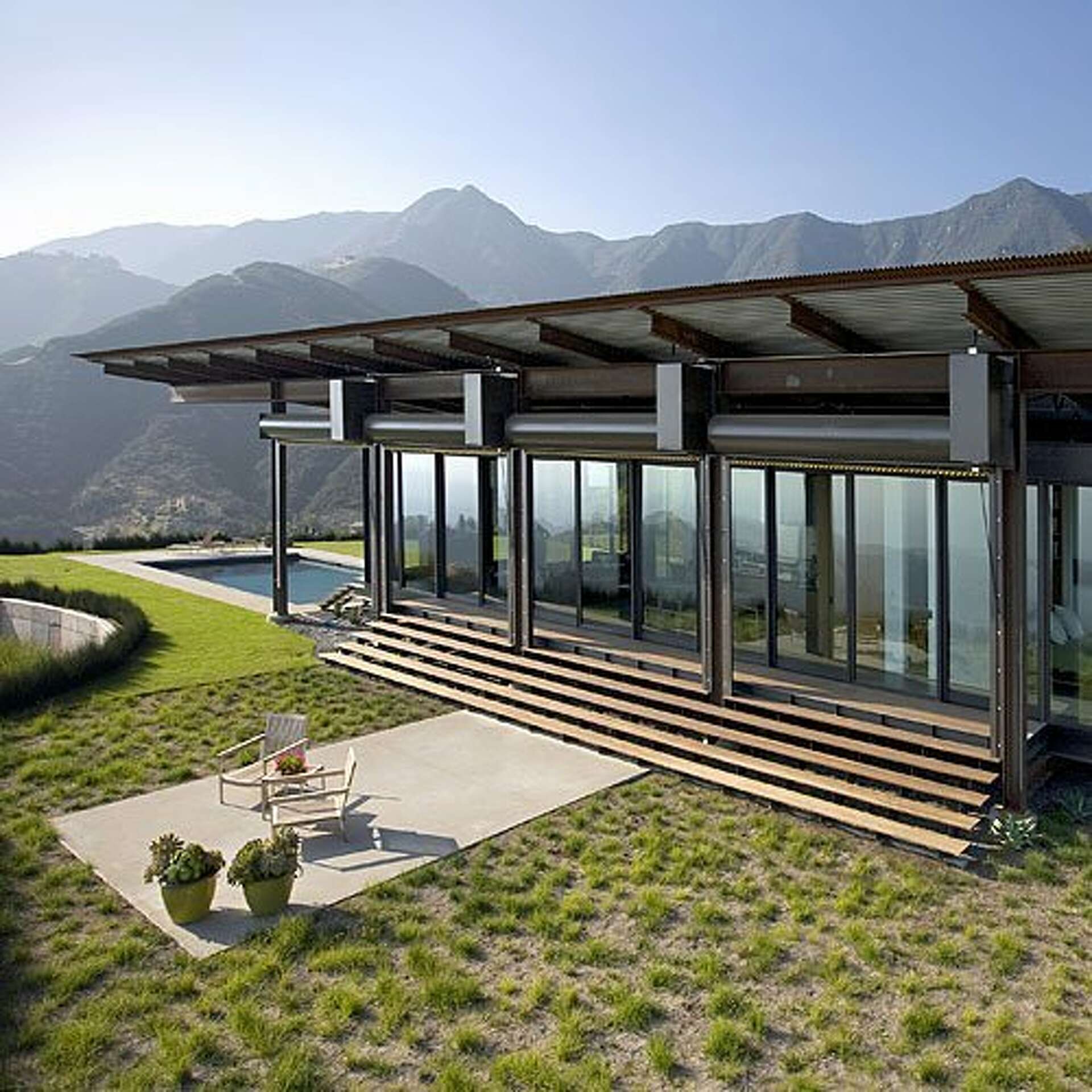 People who live in glass houses...have beautiful views