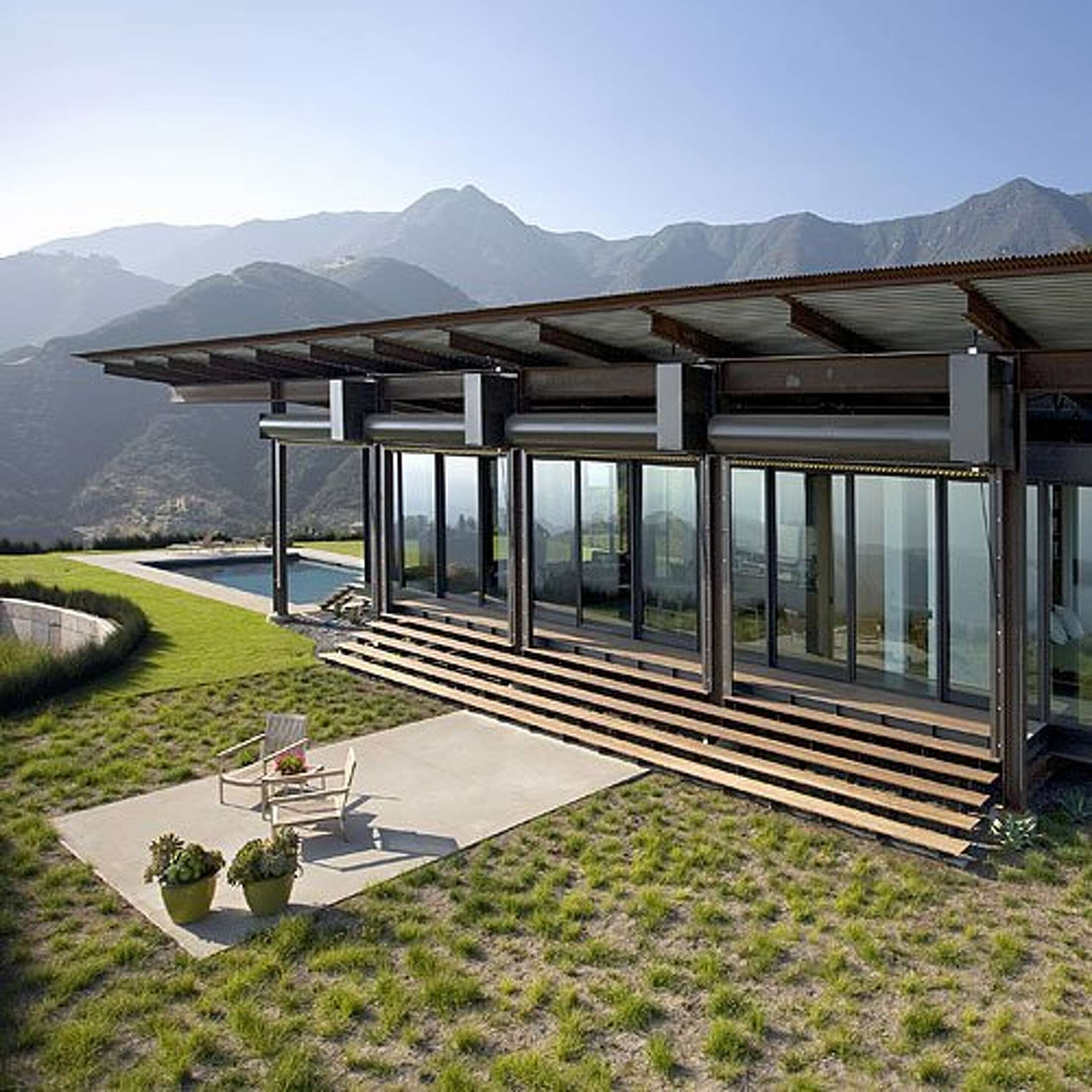 People who live in glass houses...have beautiful views