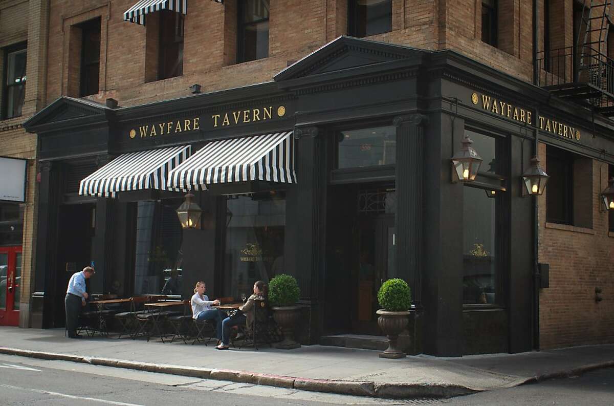 Wayfare Tavern, S.F.: men's club meets lodge