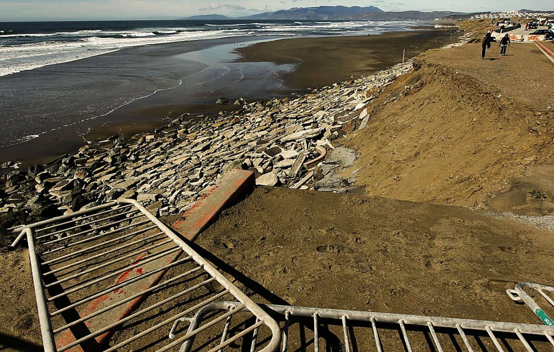 White House checks out S.F.'s plan to save Ocean Beach