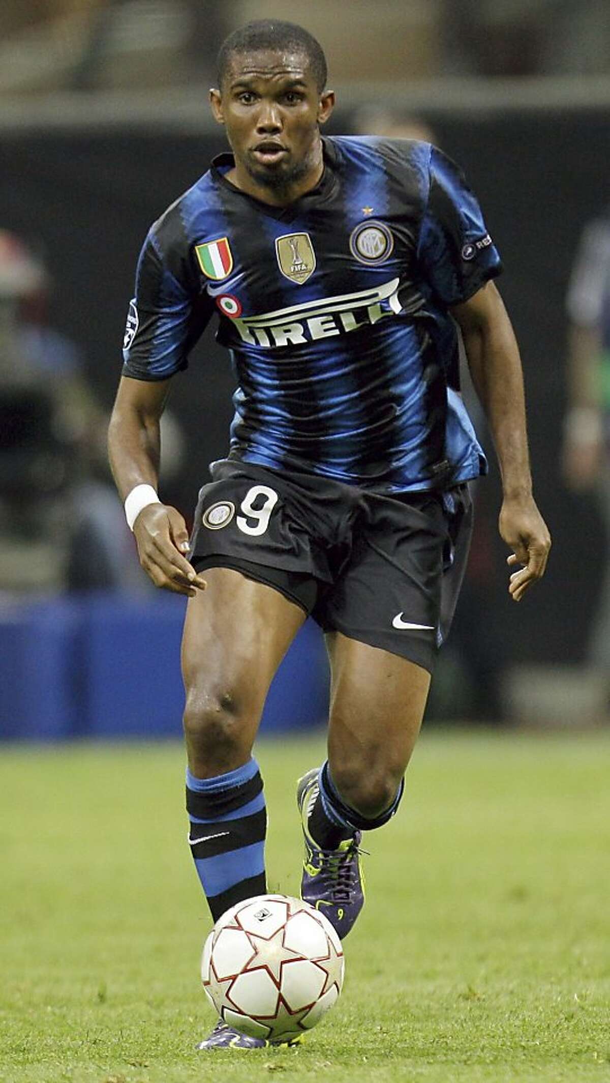 Inter Milan wraps up deal for striker Eto'o