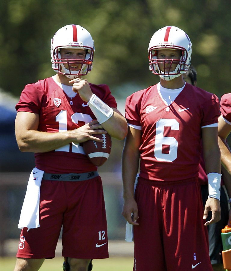 Who will replace Andrew Luck as Stanford's QB?