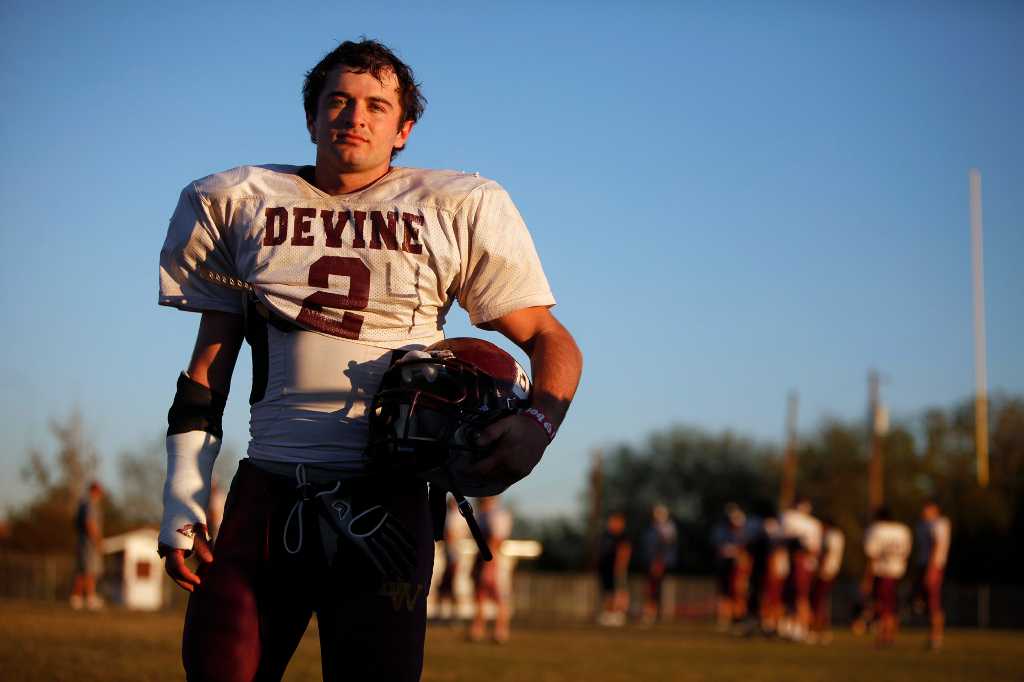 Devine linebacker's scar story needs no embellishment