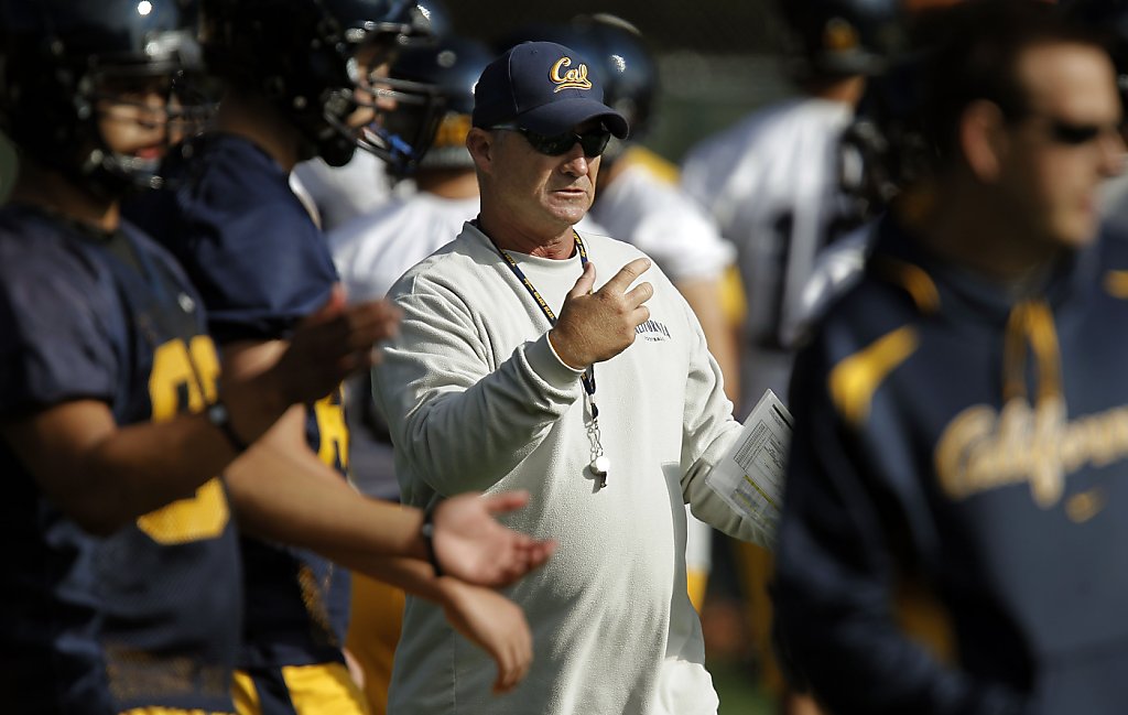 Coach Jeff Tedford upbeat as Cal fall camp starts