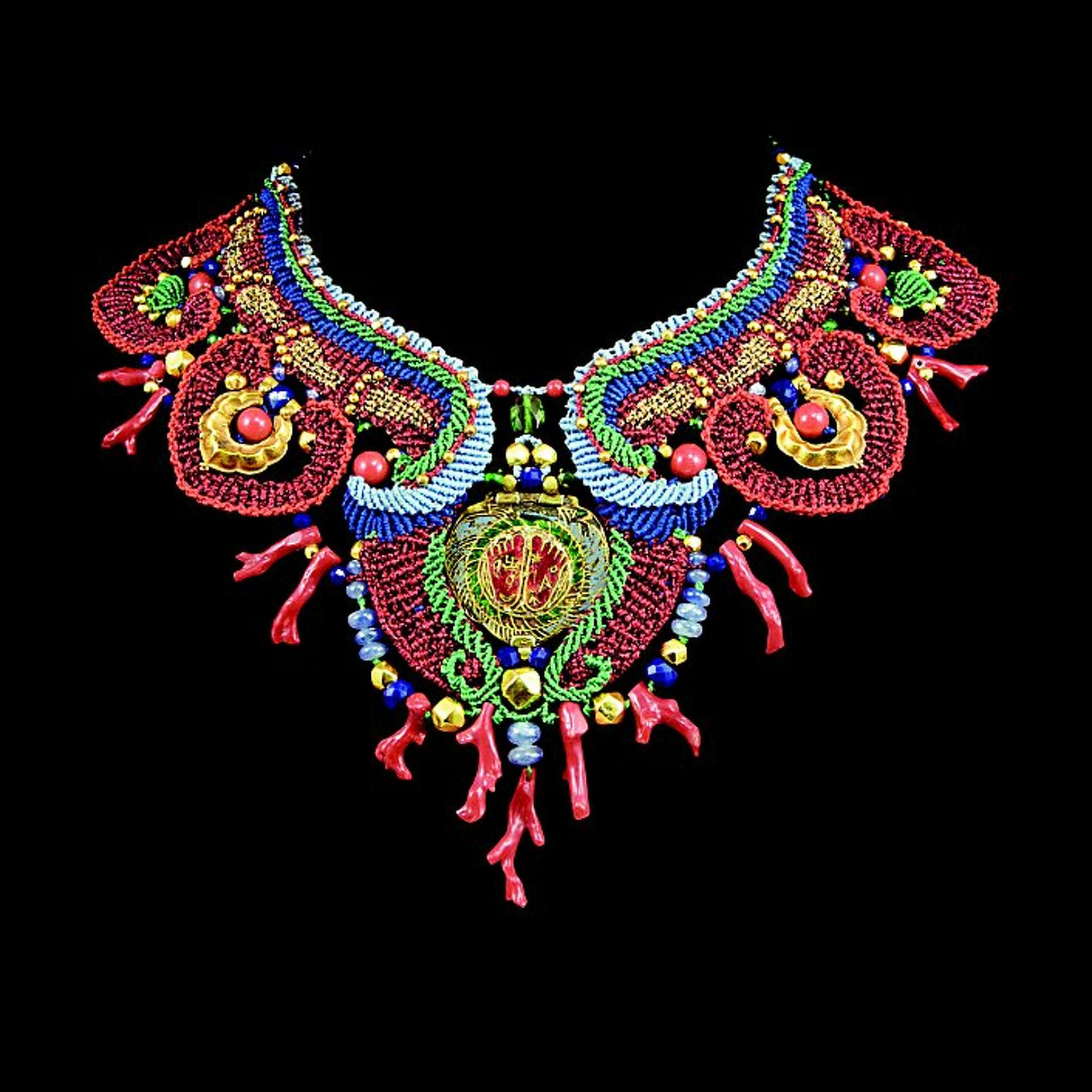Barbara Natoli Witt's stunning macrame necklaces