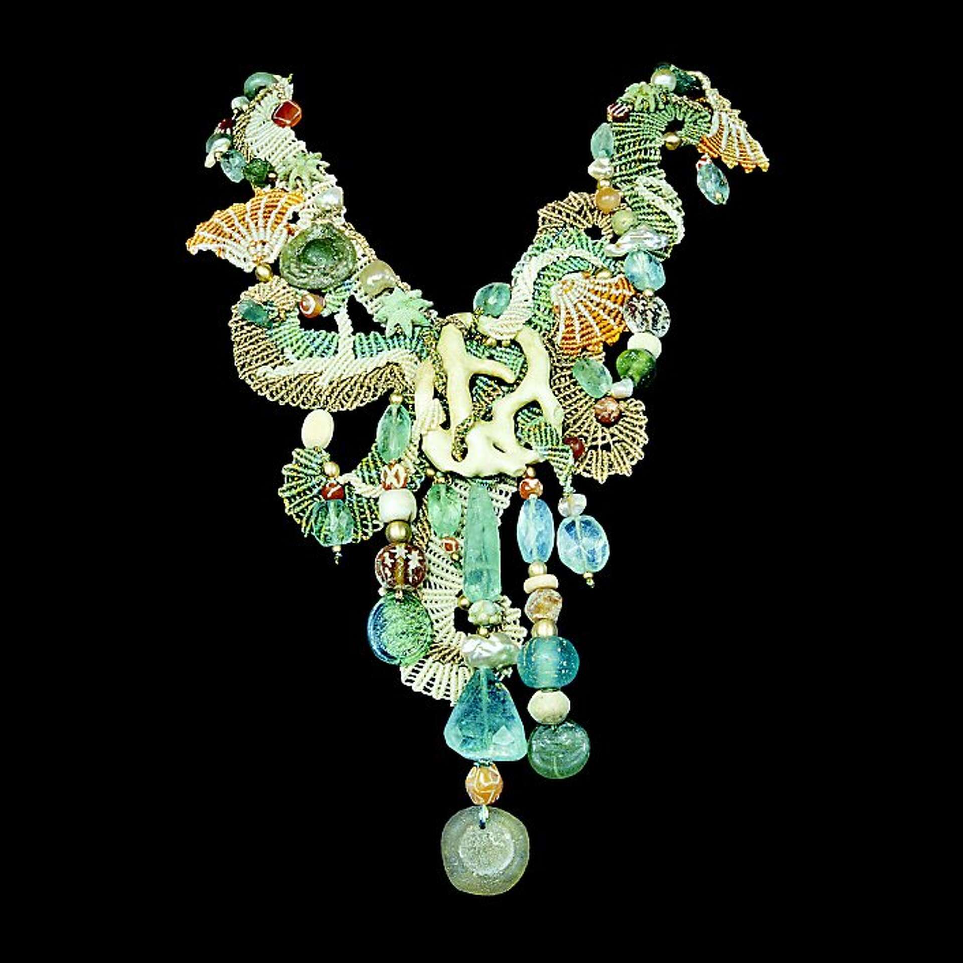 Barbara Natoli Witt's stunning macrame necklaces