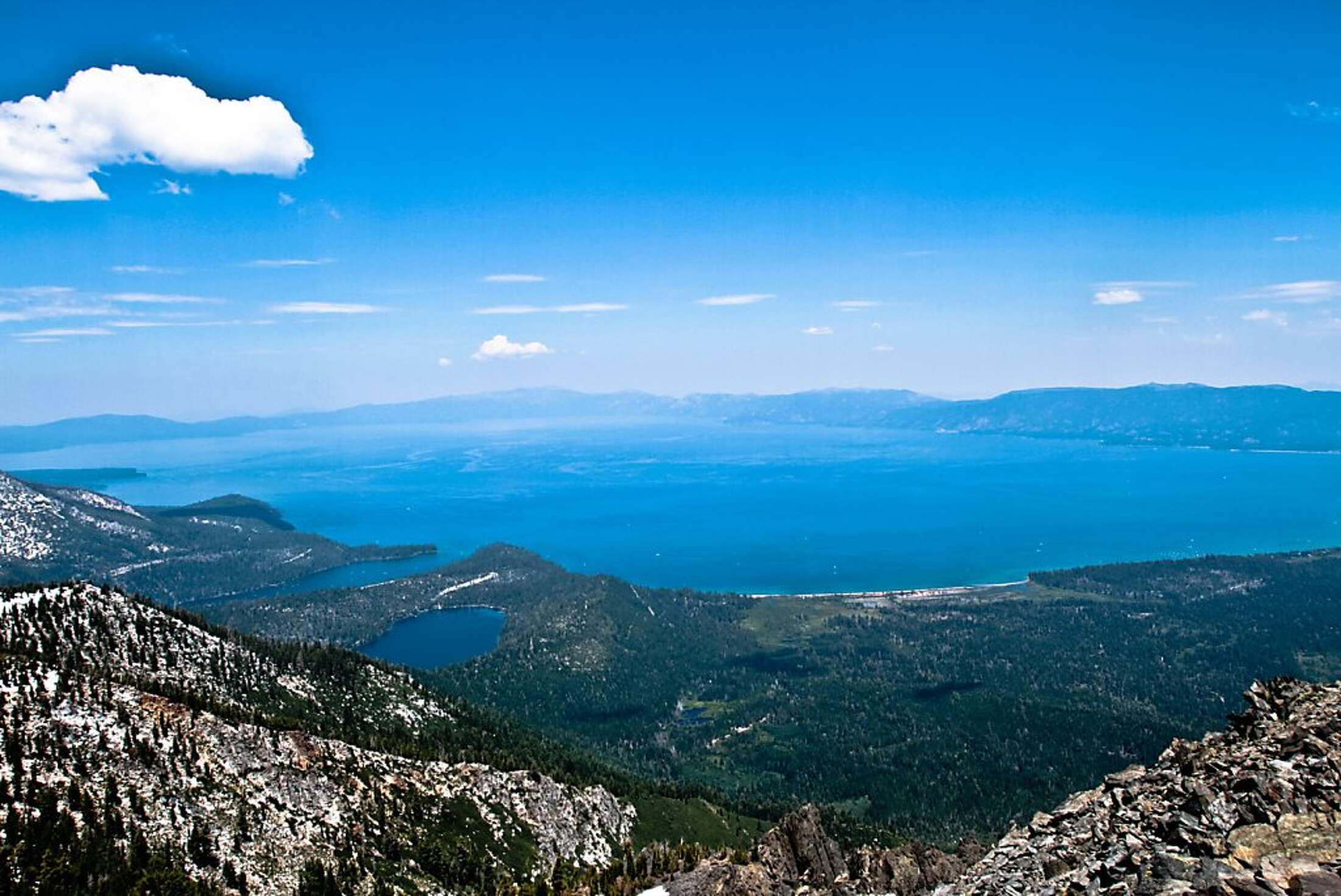 View of Tahoe from Mount Tallac is worth the climb