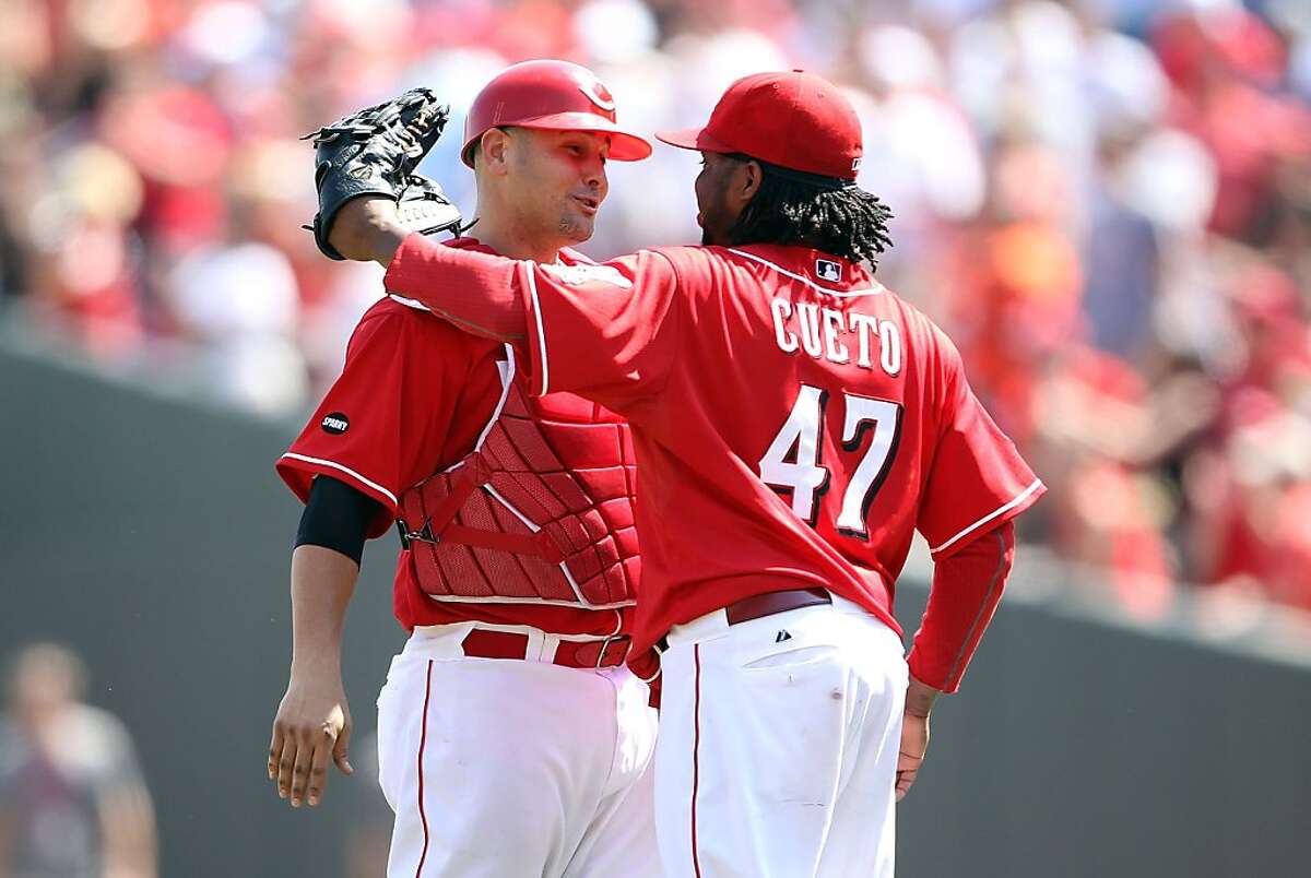 Reds beat SF Giants, Zito 9-0 to sweep series