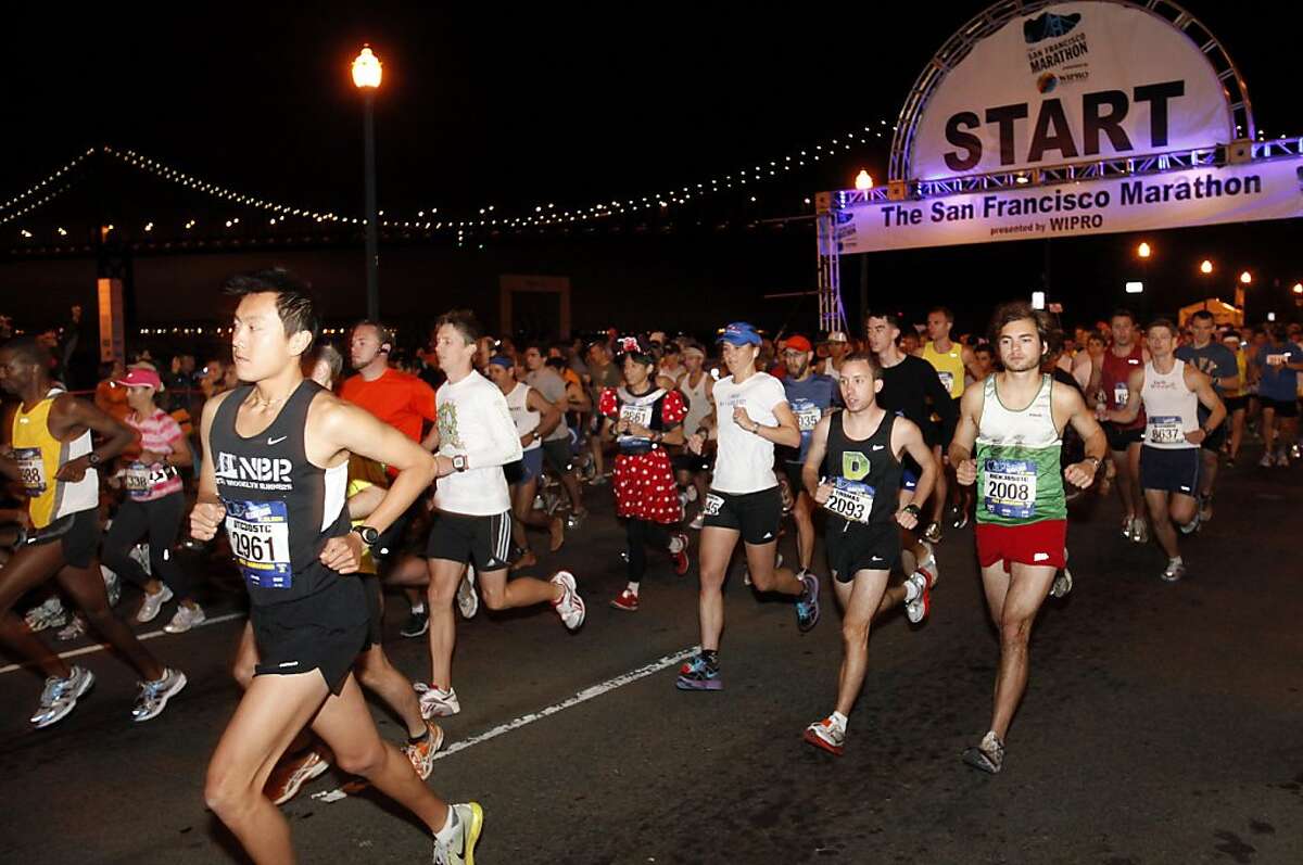 S.F Marathon gives runners a scenic route