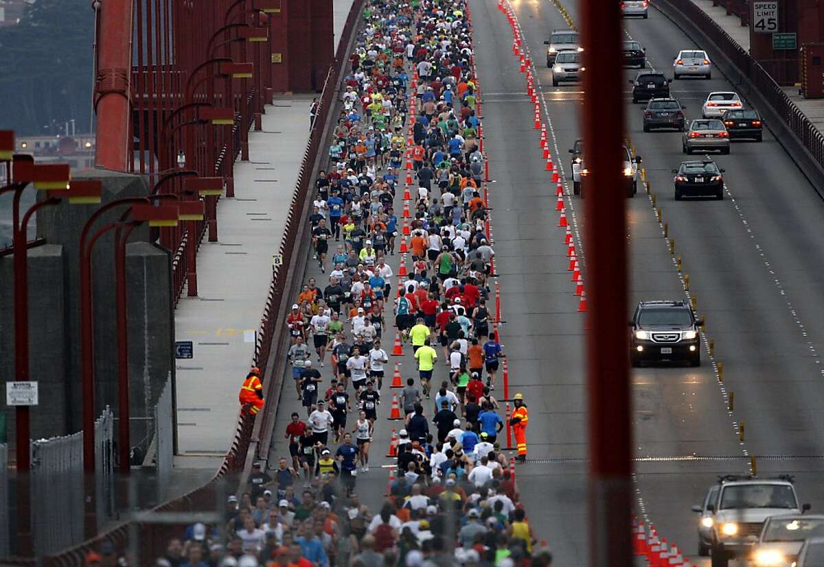 S.F Marathon gives runners a scenic route