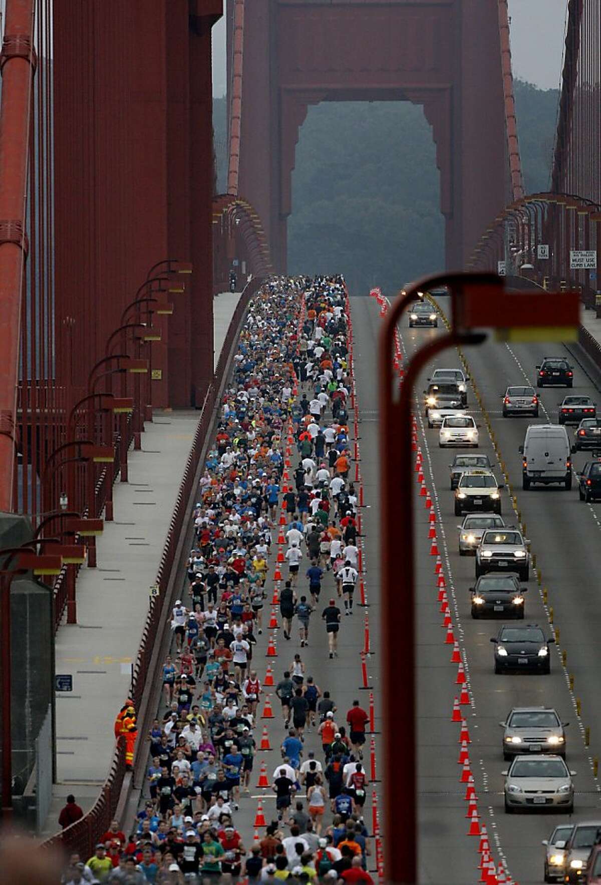 S.F Marathon gives runners a scenic route