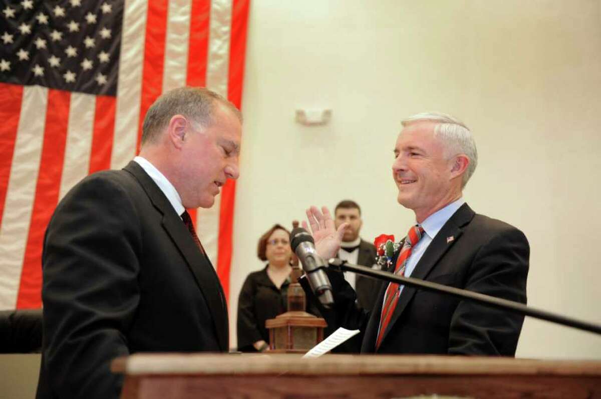 Finch sworn in to second term