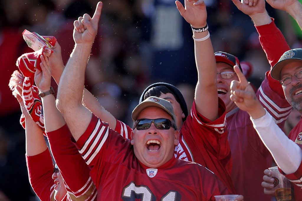 49ers' players embark on deserved celebration