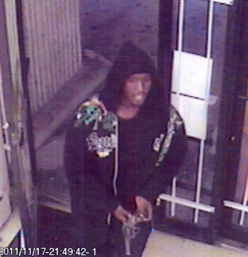 Robbery caught on tape