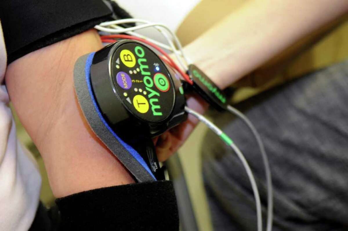 Doctor brings robotic device to patients