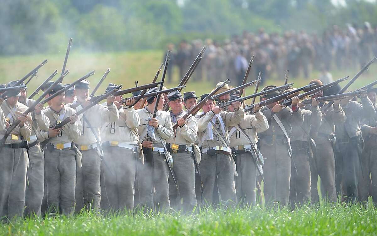 Highlights from the First Battle of Bull Run reenactment