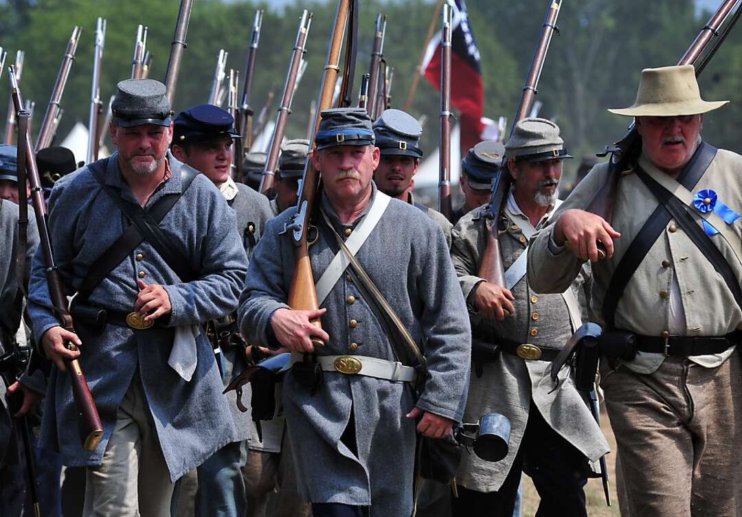 Highlights from the First Battle of Bull Run reenactment