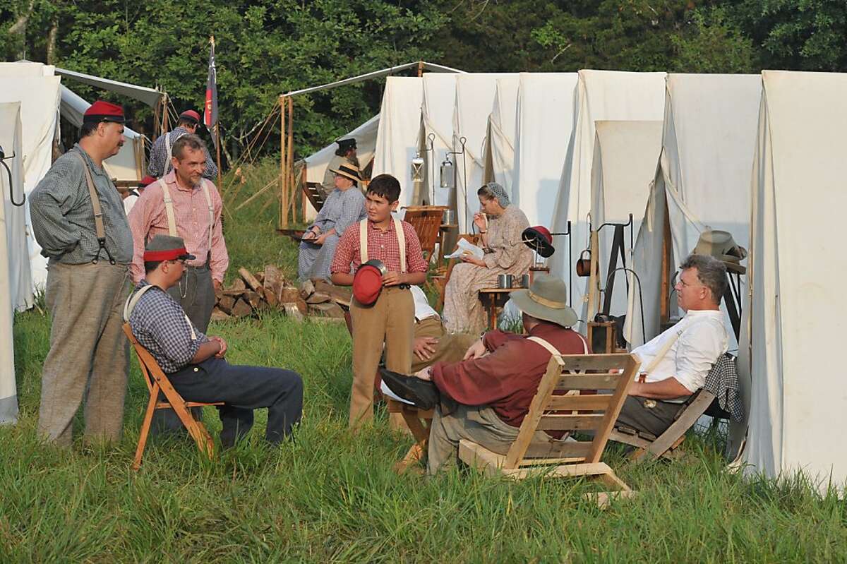 Highlights from the First Battle of Bull Run reenactment