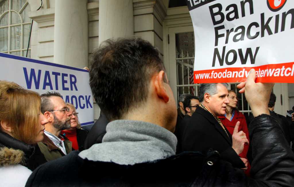 Anti-fracking advocates send water to Pa. town