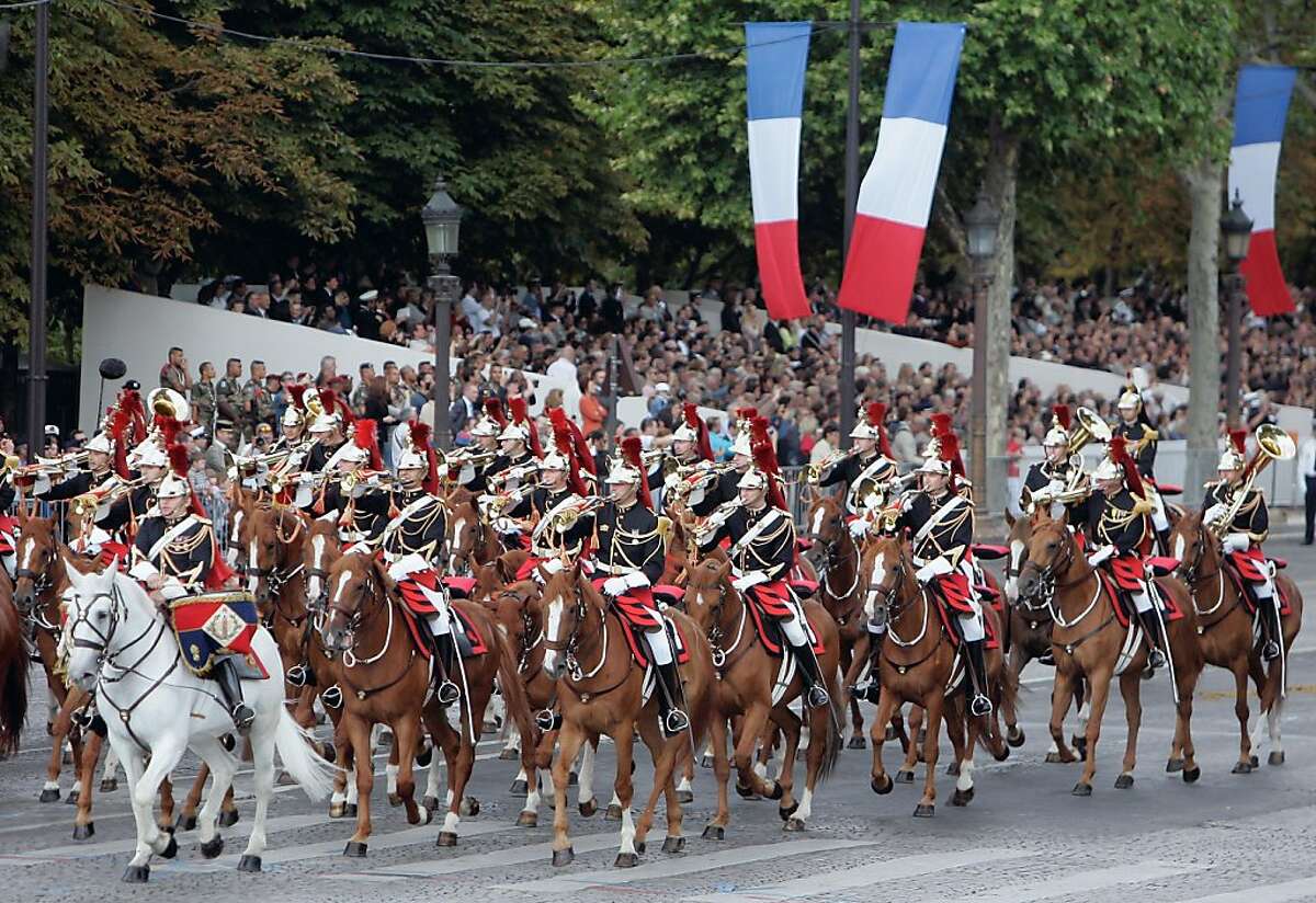 France marks Bastille Day with military parade