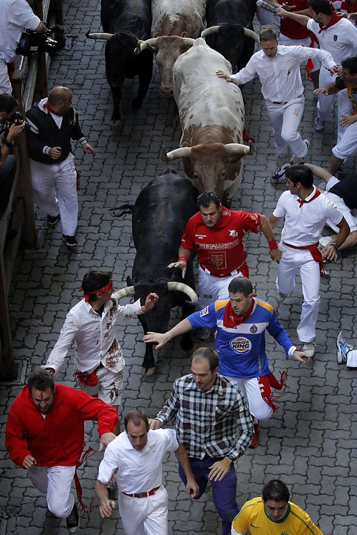 Running of the Bulls - Fiesta De San Fermin