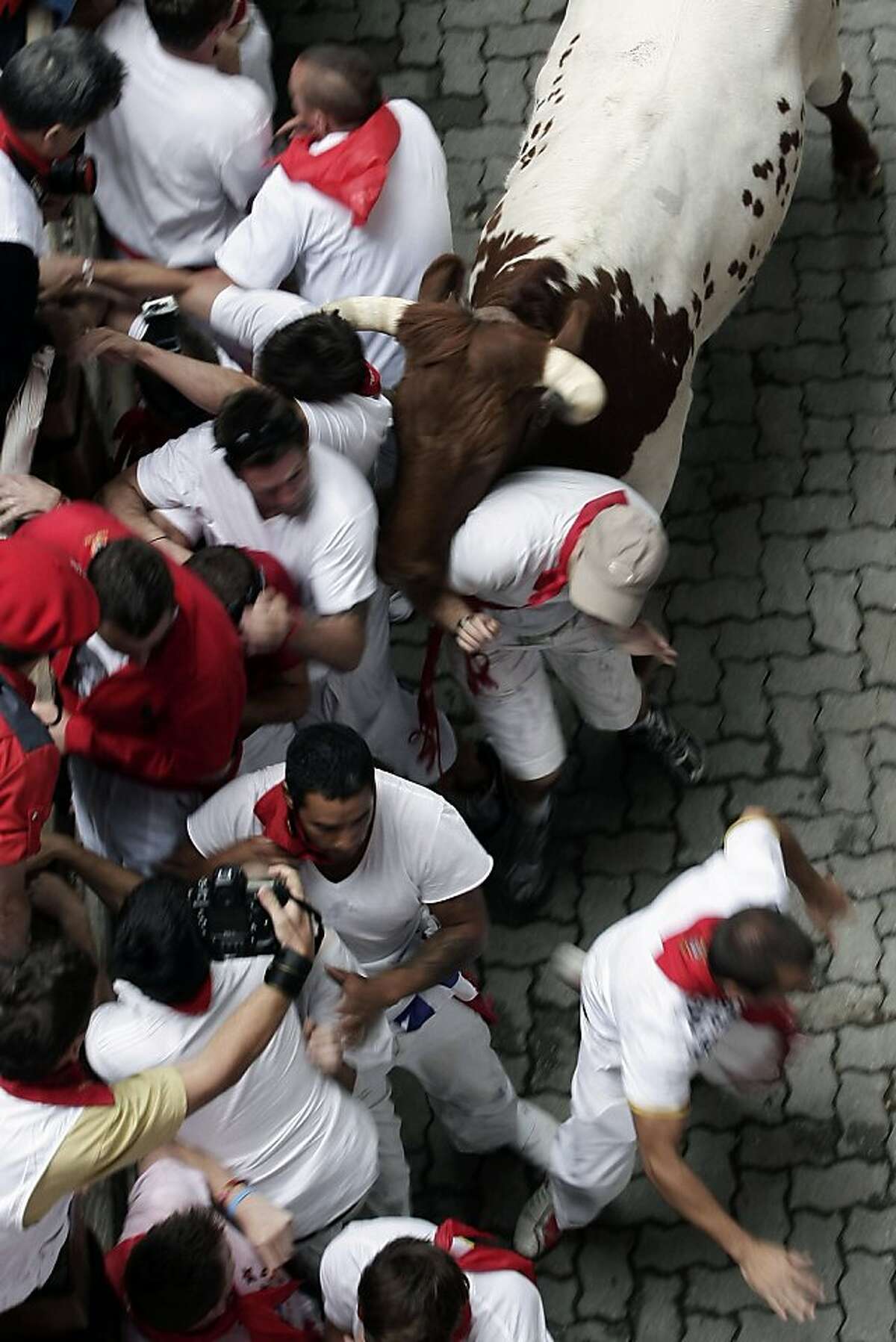Running of the Bulls - Fiesta De San Fermin