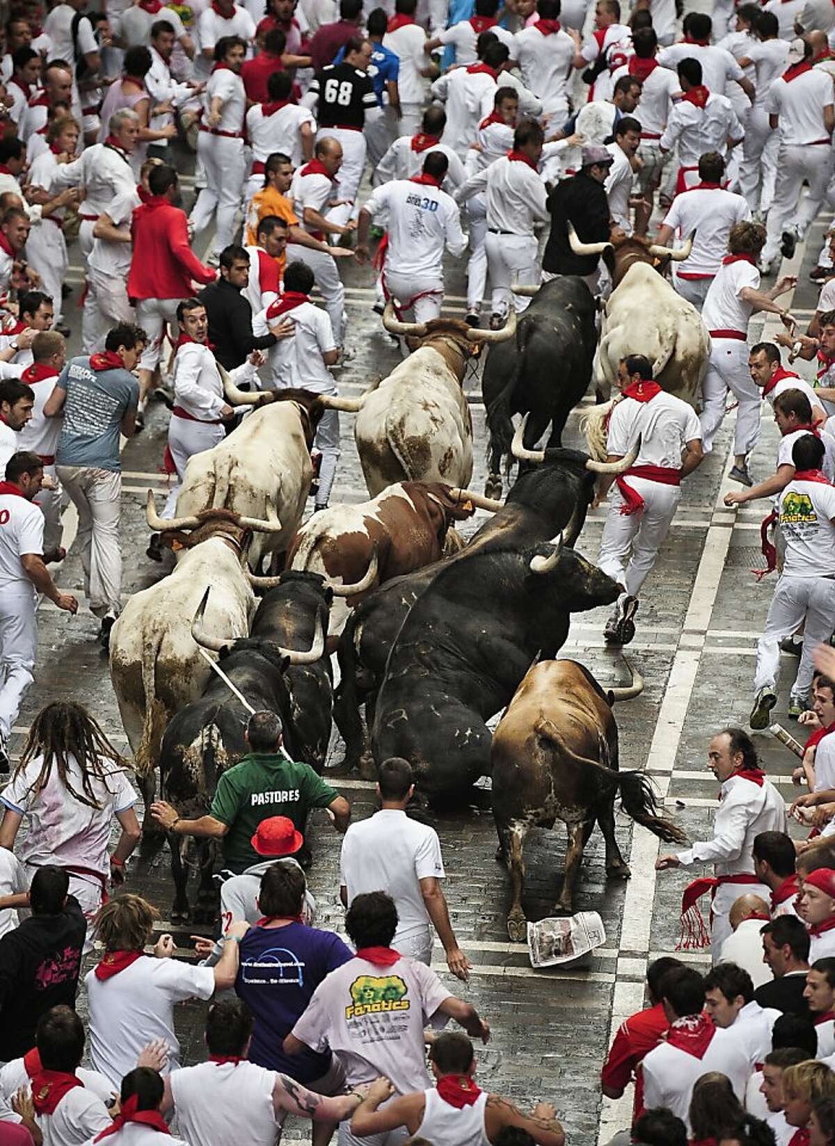 Running of the Bulls - Fiesta De San Fermin