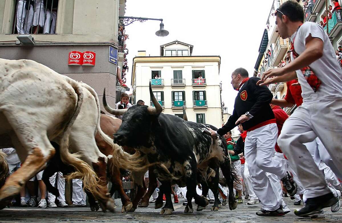 Running of the Bulls - Fiesta De San Fermin