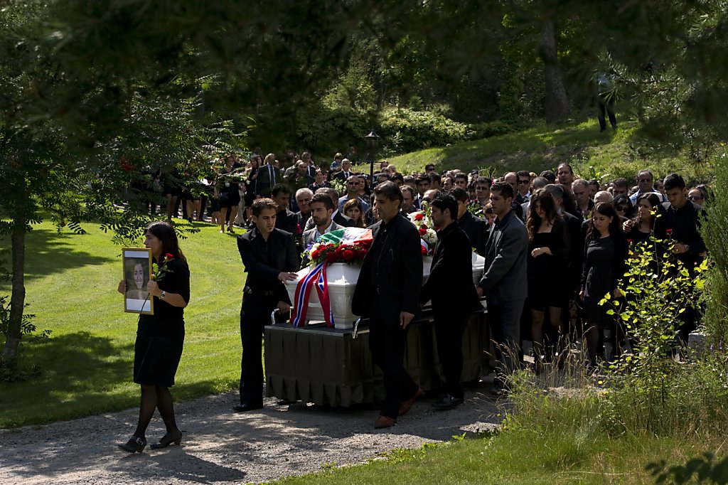 1st Norway massacre victim, Bano Rashid, buried