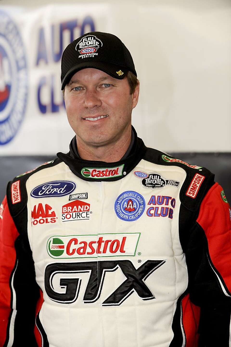 Mike Neff is a funny car star, inside and out