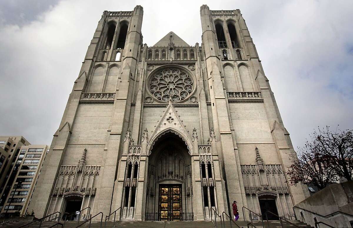 Nob Hill hike to Grace Cathedral, S.F.