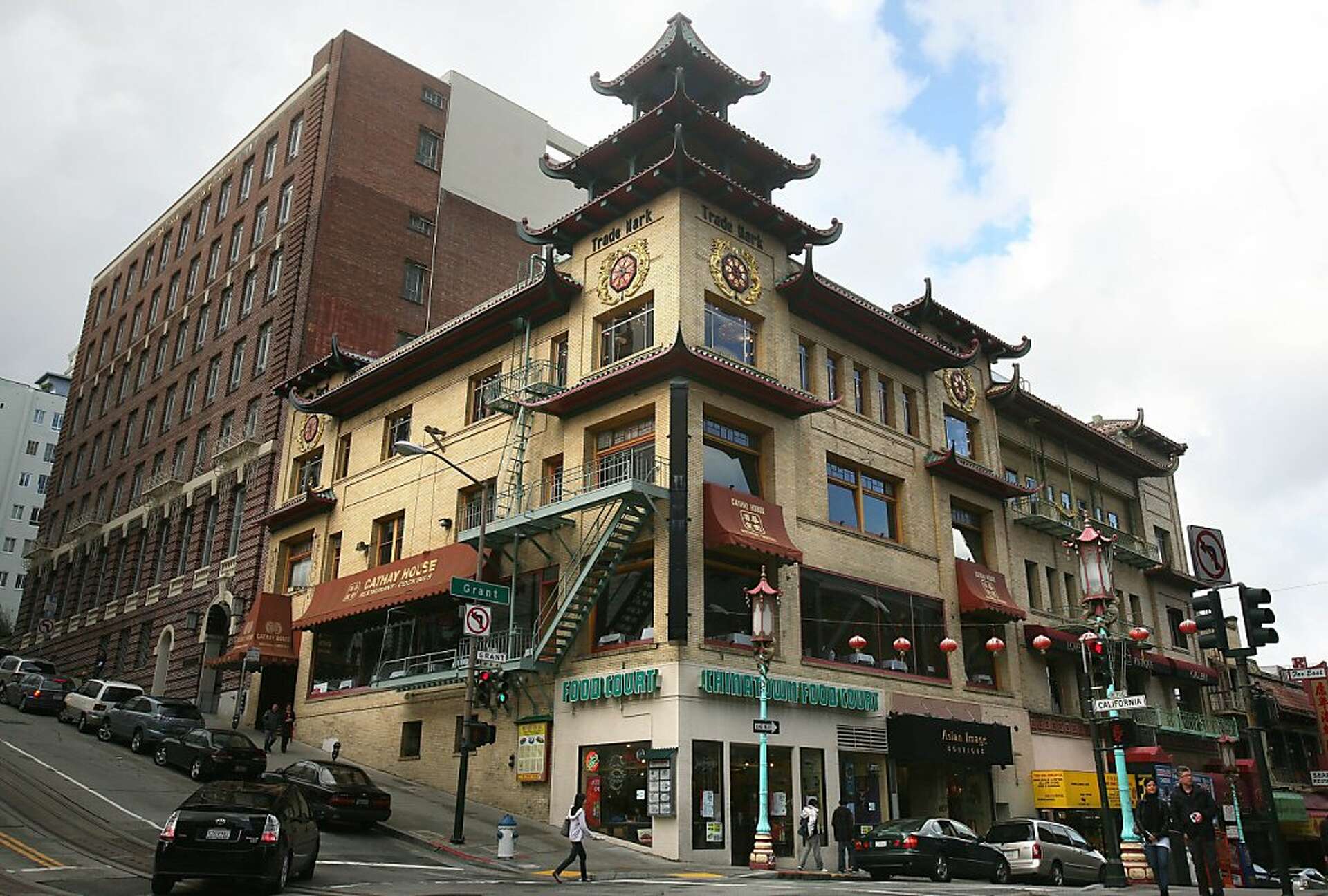 Nob Hill hike to Grace Cathedral, S.F.