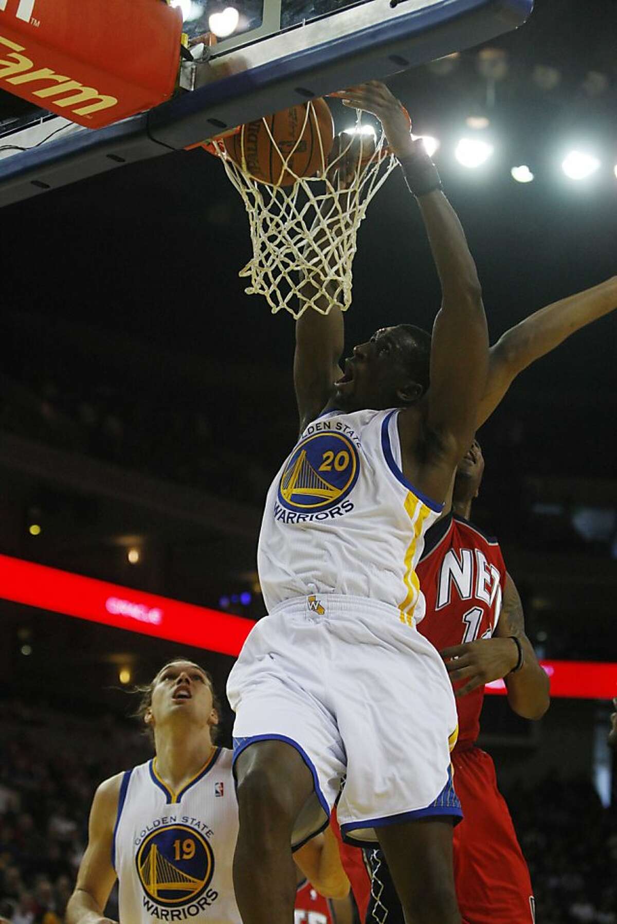 Warriors expect breakthrough for big man Ekpe Udoh