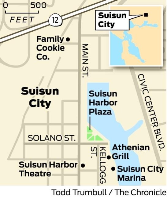 Suisun California Map